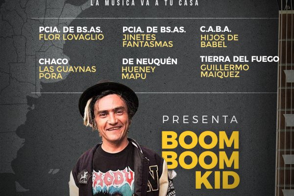 Boom Boom Kid presenta Unísono por Televisión Pública | Turismocero